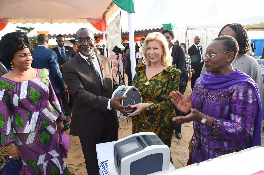 First Lady of Côte d’Ivoire Helps Launch Point-of-Care Early Infant ...