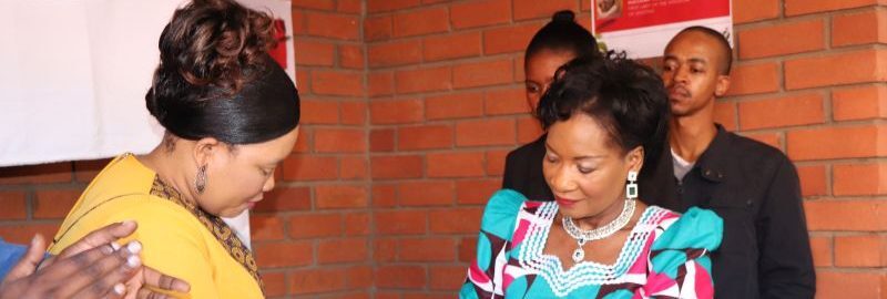 Lesotho First Lady launches Free to Shine campaign - EGPAF